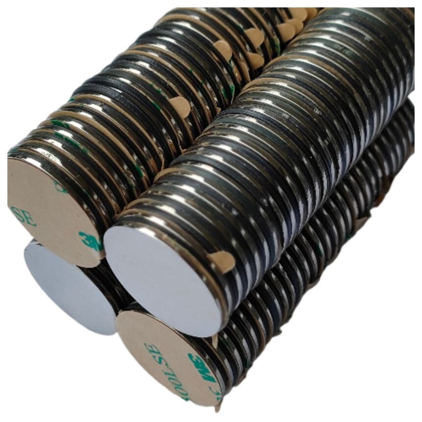Neodym Magnet 14x1mm N45 Scheibenmagnet, Extra dünn, Rundmagnet ...