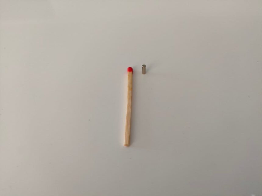 Kleine Neodym Ø3x5mm Stabmagnete, Mini-Supermagnete N35-Stark ...