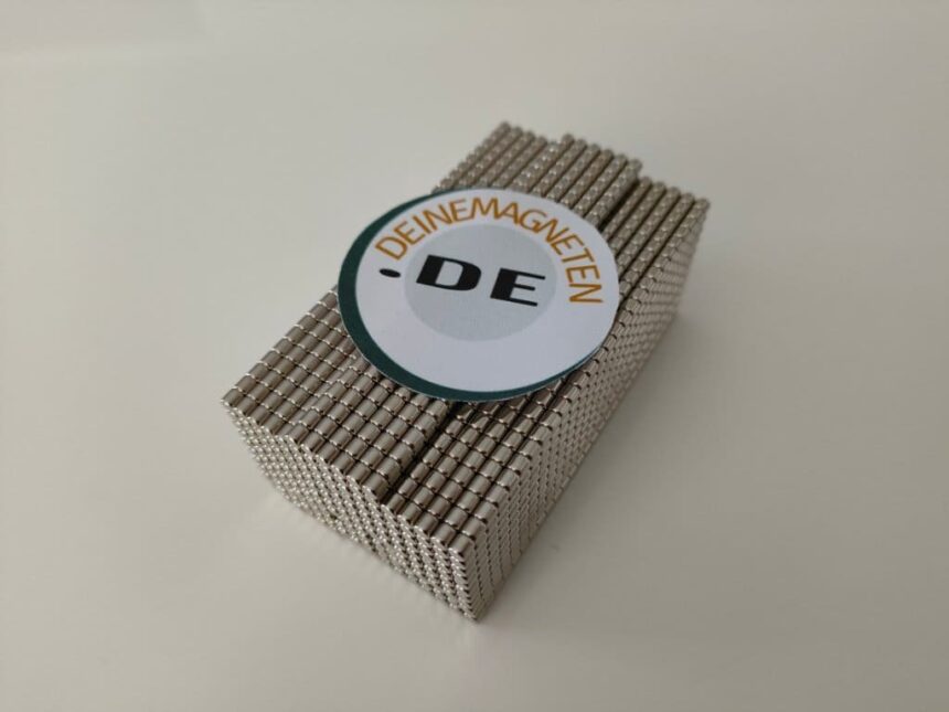 Kleine Neodym Ø3x5mm Stabmagnete, Mini-Supermagnete N35-Stark ...
