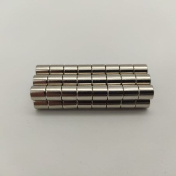 Neodym-Magnete Ø 8×2 mm N35-Güte Scheibenform, nickelbeschichtet ...