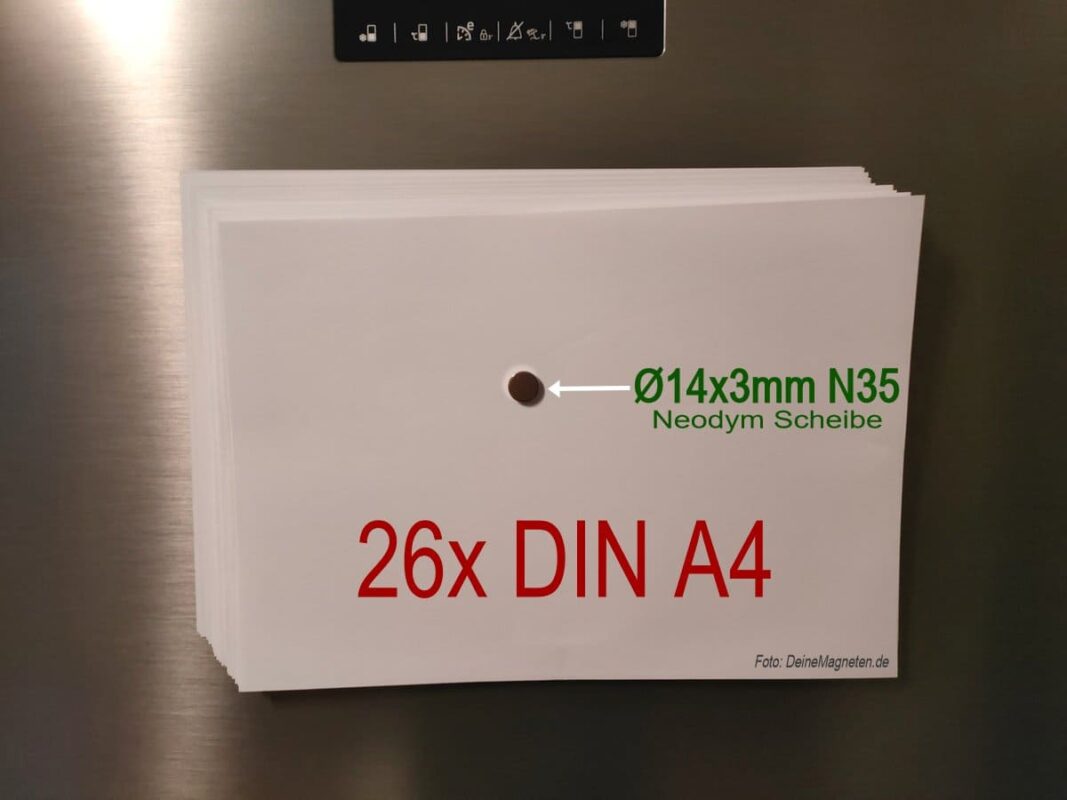 Neodym Magnet 5x5 mm Stab, N45-Stärke, Zylinder-NdFeB Permanentmagnet ...