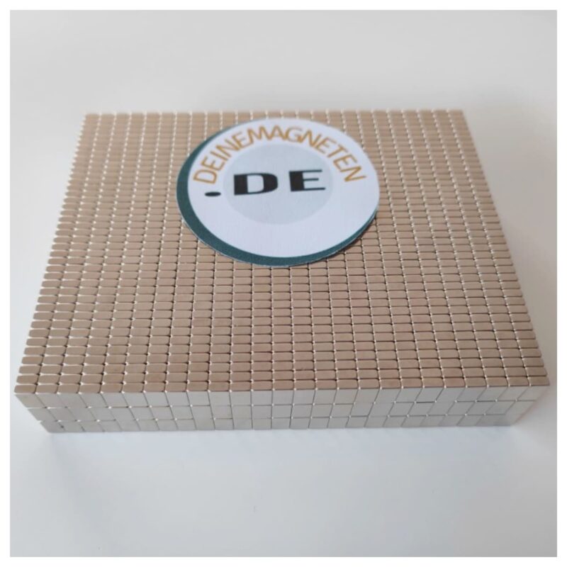 Neodym 15x15x4mm N52 - Kleiner Quader NdFeB Dauermagnet mit ...