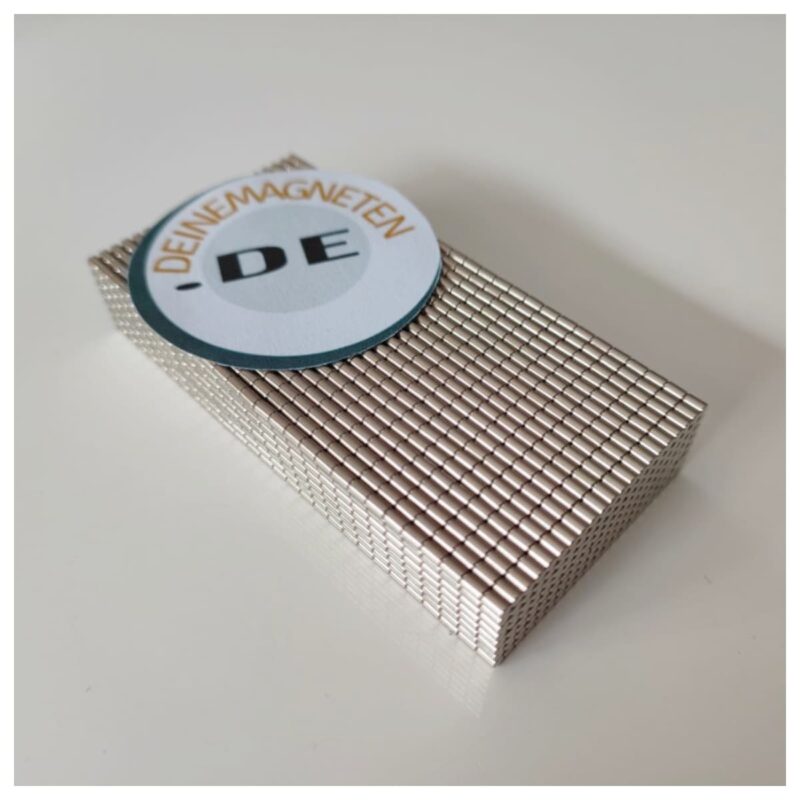 Stabmagnet Ø4x5mm NdFeB Neodym Supermagnet, Rund, N35 Güte ...