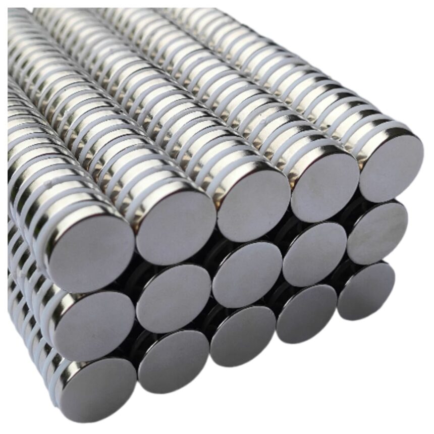 Neodym 15x3mm Scheiben-Magnet, N52, Rund, Vernickelt, max °80 ...
